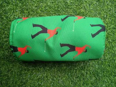 China Premium Golf Driver Head Cover Durable PU Leather Club Protector for 460cc for sale