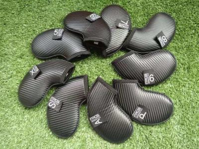 China Premium Golf Iron Head Cover Set Durable Neoprene Protection 9-Piece for sale