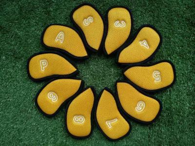 China Premium Golf Iron Head Cover Set 4-PW Durable Neoprene Protection for Clubs for sale