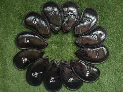 China Premium Golf Iron Head Cover Set 4-PW Durable Neoprene Protection for Clubs for sale