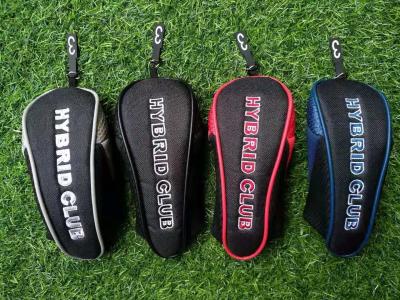 China Golf Head Cover Set for Driver Fairway Hybrid Durable PU Leather 4 Pack for sale