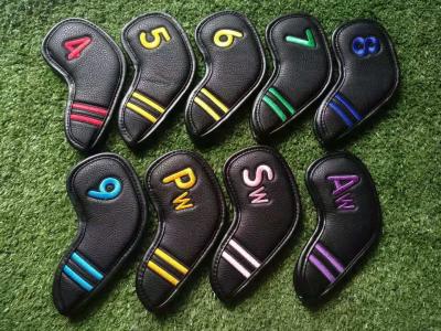 China Golf Iron Head Cover Set 4-PW Premium Neoprene Protection for Clubs for sale