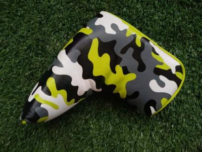China Golf Club Headcover Set Durable Nylon Putter Headcover for Standard Size Clubs for sale