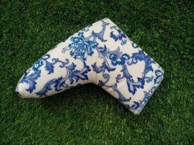 China Golf Club Headcover Set Durable Nylon Putter Headcover for Standard Size Clubs for sale