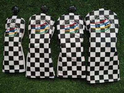 China Golf Head Cover Set for Driver Fairway Hybrid Durable Knit Design for sale