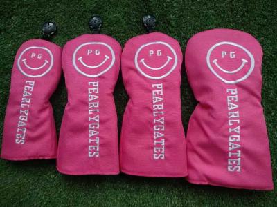 China Custom Golf Head Cover Set for Driver Fairway Hybrid Durable Knit Protection for sale