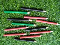 China Round Wooden Golf Pencil 3.5 Inch 87-89mm Bulk Pack 5000pcs for Course Scorecard for sale