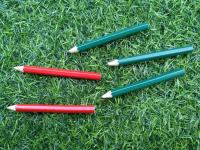 China Hexagonal Wooden Golf Pencil 3.5 Inch with Eraser Bulk 5000 Pcs for sale