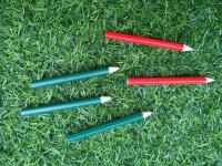 China Hexagonal Wooden Golf Pencil 3.5 Inch with Eraser Bulk 5000 Pcs for sale