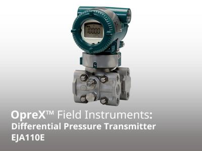 China Yokogawa EJA110E Differential Pressure Transmitter with 0.055% Accuracy and 2300 psi MWP for Industrial Process Control for sale