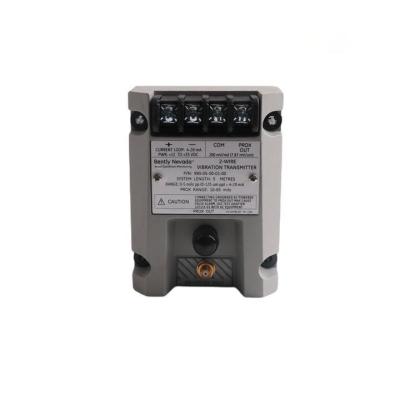 China Bently Nevada 990 Vibration Transmitter 4-20mA Output 0-5 mils Range 5m System Length 990-05-50-01-00 for sale