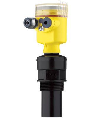 China VEGASON S62 Ultrasonic Level Sensor with 8m Range, 4-20mA Output and Ex Approval Option for sale