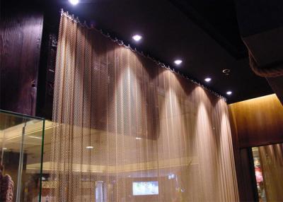 China Hanging Aluminum Decorative Woven Mesh - Custom Sizes for Wall Backdrops, Room Dividers, and Stage Screens for sale