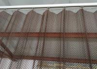 China Hanging Aluminum Decorative Woven Mesh - Custom Sizes for Wall Backdrops, Room Dividers, and Stage Screens for sale