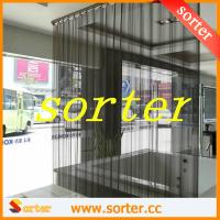 China Hanging Aluminum Woven Wire Mesh Room Partition in Gunmetal Black Finish - 1-2 Meter Width Custom Sizes Available for sale