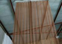 China Hanging Aluminum Decorative Woven Mesh Brass Room Divider - 1.2mm Wire Diameter Metal Drapery for Hotels and Commercial Spaces for sale