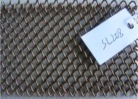China Hanging Aluminum Decorative Woven Mesh Brass Room Divider - 1.2mm Wire Diameter Metal Drapery for Hotels and Commercial Spaces for sale