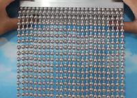 China Steel Alloy Metal Ball Room Divider Curtain - 4mm 6mm 8mm 10mm Silver Beaded Doorway Separator for sale