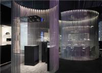 China Steel Alloy Gunmetal Metal Ball Room Divider Curtain - 4mm, 6mm, 8mm, 10mm Sizes for Space Separation for sale
