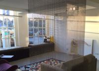 China Steel Alloy Gunmetal Metal Ball Room Divider Curtain - 4mm, 6mm, 8mm, 10mm Sizes for Space Separation for sale