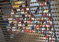 China Steel Alloy Gunmetal Metal Ball Room Divider Curtain - 4mm, 6mm, 8mm, 10mm Sizes for Space Separation for sale