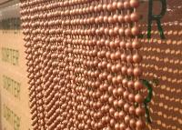 China 4mm 6mm 8mm 10mm Steel Alloy Antique Copper Metal Ball Room Divider Curtain - Professional Grade Decor for sale