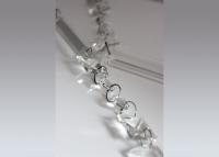 China Luxury Crystal Bead Curtain for Hotel Decoration - 1.5m to 3m Widths, Multiple Color Options for sale