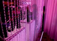 China Crystal Beaded String Curtain Room Divider - Acrylic Beads for Window & Door Panels in Multiple Colors & Sizes for sale