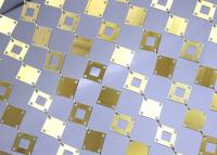 China Decorative Golden Aluminum Panels Mesh Room Divider Curtain - 0.8mm to 1.2mm Thickness for Commercial Spaces for sale