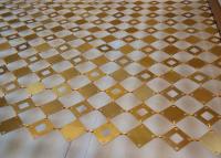 China Decorative Golden Aluminum Panels Mesh Room Divider Curtain - 0.8mm to 1.2mm Thickness for Commercial Spaces for sale