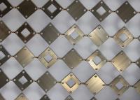 China Decorative Antique Brass Aluminum Mesh Panels - 0.8mm Thickness for Building Facades & Interior Partitions for sale