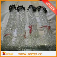 China AB Color Plastic Bead Chain Curtain - Custom Sizes 24-120 Inches - Decorative Room Divider for Home & Office for sale