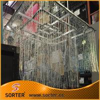 China AB Color Plastic Bead Chain Curtain - Custom Sizes 24-120 Inches - Decorative Room Divider for Home & Office for sale