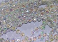 China AB Color Plastic Bead Chain Curtain - Custom Sizes & Colors for Home & Office Decor - 3-5 Day Sample Delivery for sale
