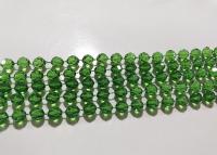 China Green Faceted Plastic Bead Chain Curtain - Custom Sizes Available for Doorways, Windows & Walls - 3-5 Day Sample Delivery for sale