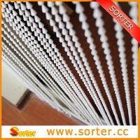 China White Rain Drop Plastic Chain Curtain - Custom Size Door & Window Decoration with 3-5 Day Sample Delivery for sale