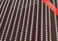 China Silver Round Plastic Bead Chain Curtain for Doors - Custom Sizes Available with 3-5 Day Sample Delivery for sale