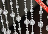 China Custom Plastic Bead Chain Curtain for Room Decor - Available in Multiple Sizes and Colors with Free Samples for sale