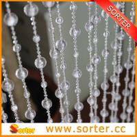China Custom Plastic Bead Chain Curtain for Room Decor - Available in Multiple Sizes and Colors with Free Samples for sale