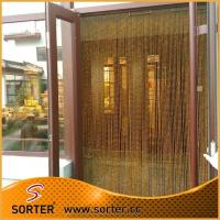 China Faceted acrylic bead chain curtain for room decor for sale