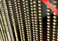 China Faceted acrylic bead chain curtain for room decor for sale
