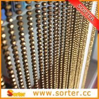 China Faceted acrylic bead chain curtain for room decor for sale