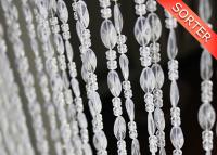 China High quality decorative hanging door plastic beads curtain for sale