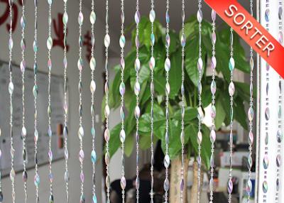 China Custom Decorative Plastic Beads Curtain 90x200cm for Home Doorway Window Decoration for sale