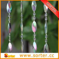 China Custom Decorative Plastic Beads Curtain 90x200cm for Home Doorway Window Decoration for sale