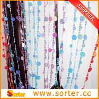 China Colorful plastic chain curtain for room divider for sale