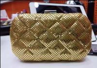 China Gold Metal Sequin Cloth with 4-Branch Spider Design - Flexible Aluminum Flakes for Interior & Fashion Applications for sale