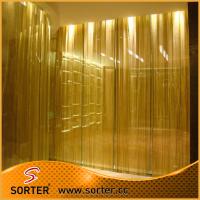 China Gold Metal Sequin Cloth with 4-Branch Spider Design - Flexible Aluminum Flakes for Interior & Fashion Applications for sale