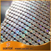 China Holographic Silver Metal Sequin Cloth - 4-Branch Aluminum Flake Design for Interior & Clothing Applications for sale