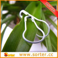 China 22mm Black Gourd Shape Coilless Safety Pins for Garment Tagging and Fabric Fastening for sale
